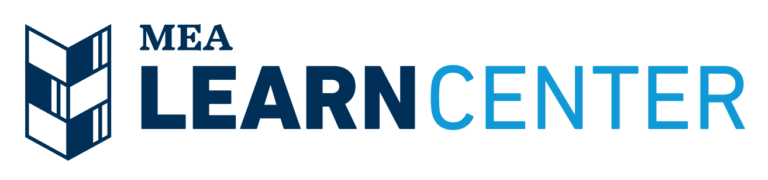 Online PD via MEA LearnCenter – Center for Leadership and Learning